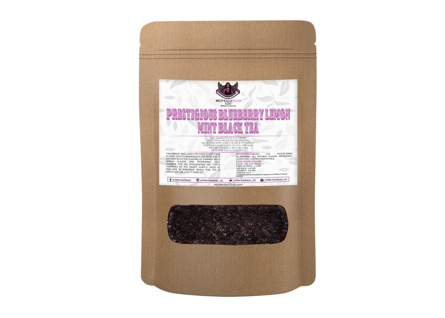 Prestigious Blueberry Lemon Mint Black Tea – MentaliTeas LLC